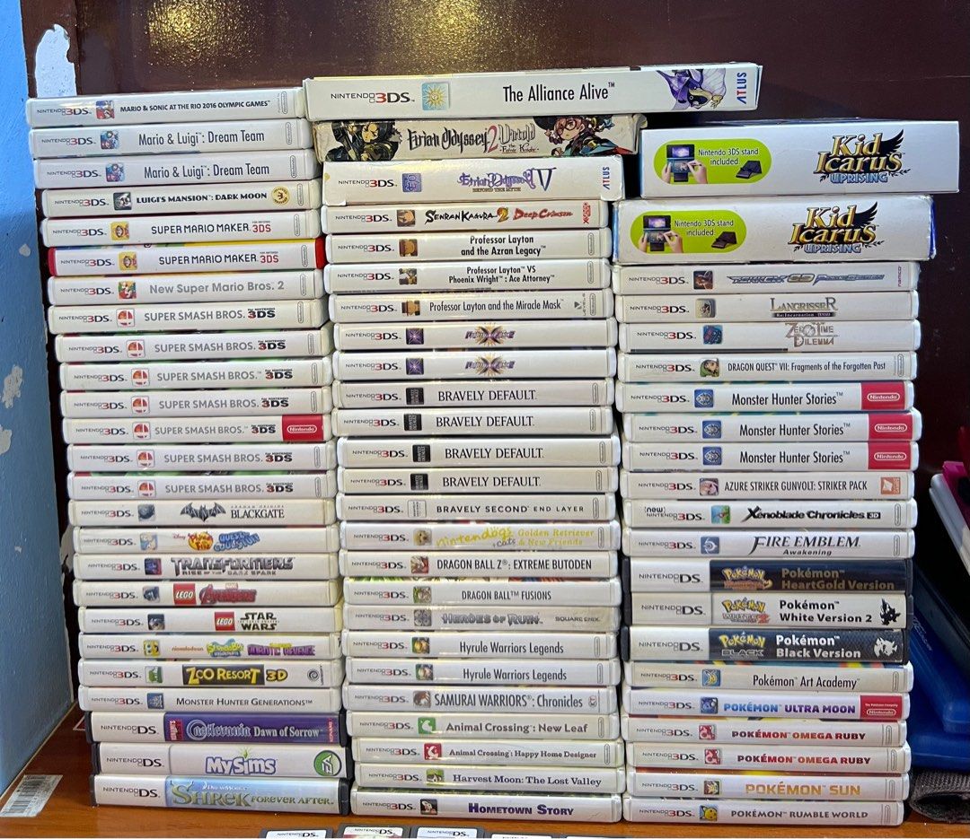 Nintendo DS, 2DS & 3DS GAMES FULL UPDATED LIST, Video Gaming, Gaming ...