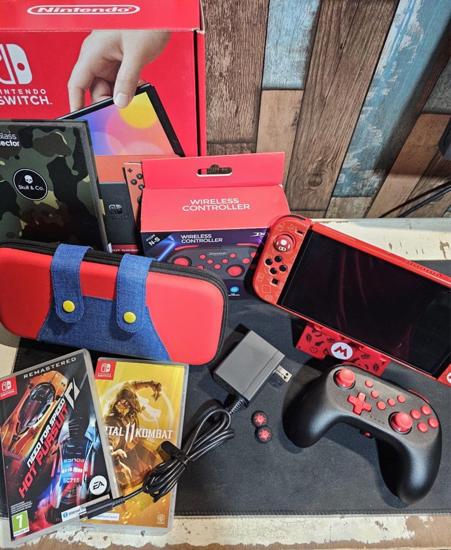 Nintendo Switch (Mario Edition?), Video Gaming, Video Game Consoles ...