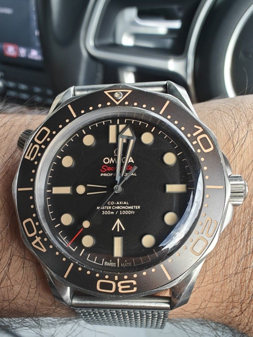 Omega Seamaster 300 James Bond Titanium, Luxury, Watches on Carousell