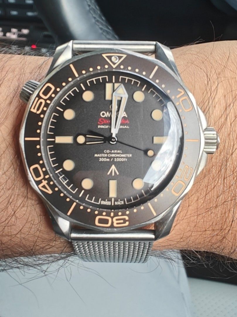 Omega Seamaster 300 James Bond Titanium, Luxury, Watches on Carousell