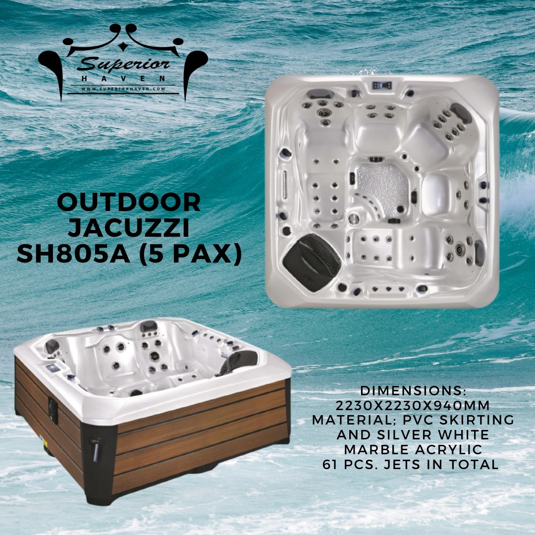 OUTDOOR JACUZZI MODEL SH805A, Commercial & Industrial, Construction ...