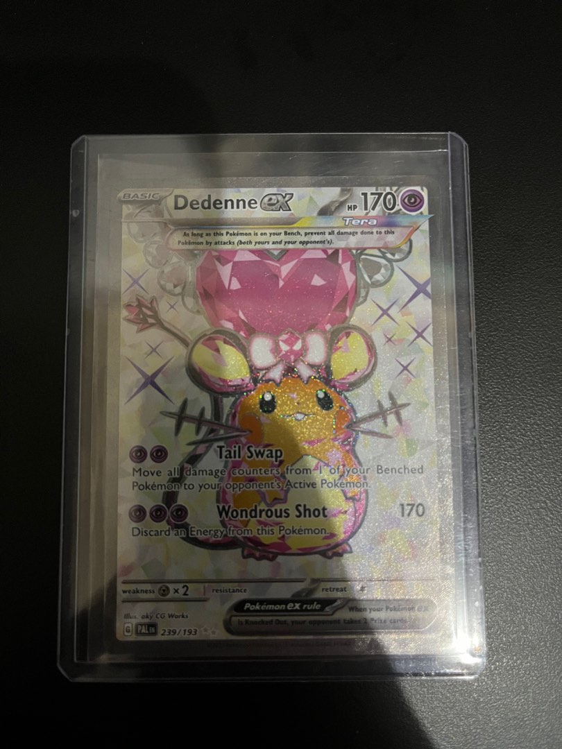 Pokemon Card - Dedenne ex Full Art Secret Rare, Hobbies & Toys, Toys ...