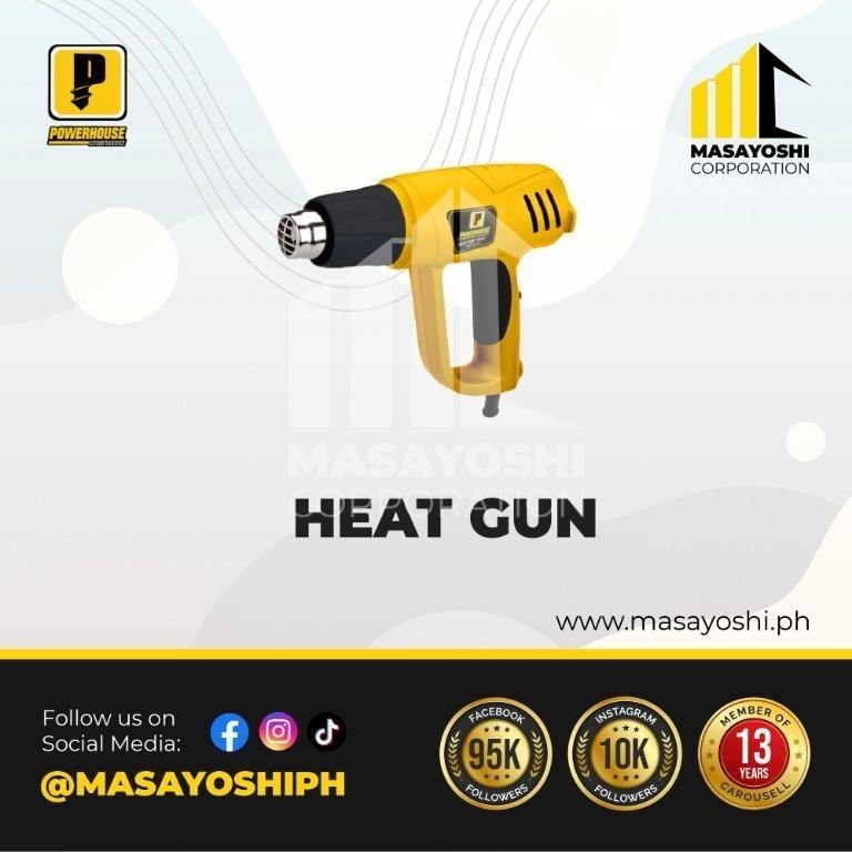 Powerhouse Heat Gun | PH-BK109 | Desoldering | Hand Tools | Heat Gun ...