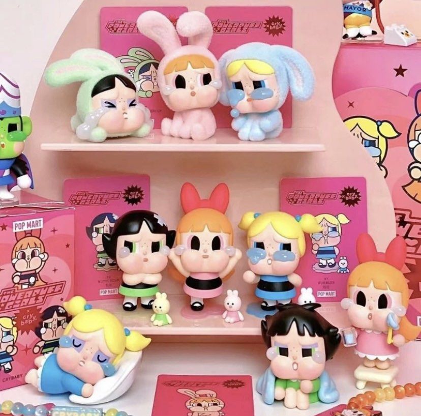 powerpuff girls x cry baby, Toys & Collectibles, Mainan di Carousell