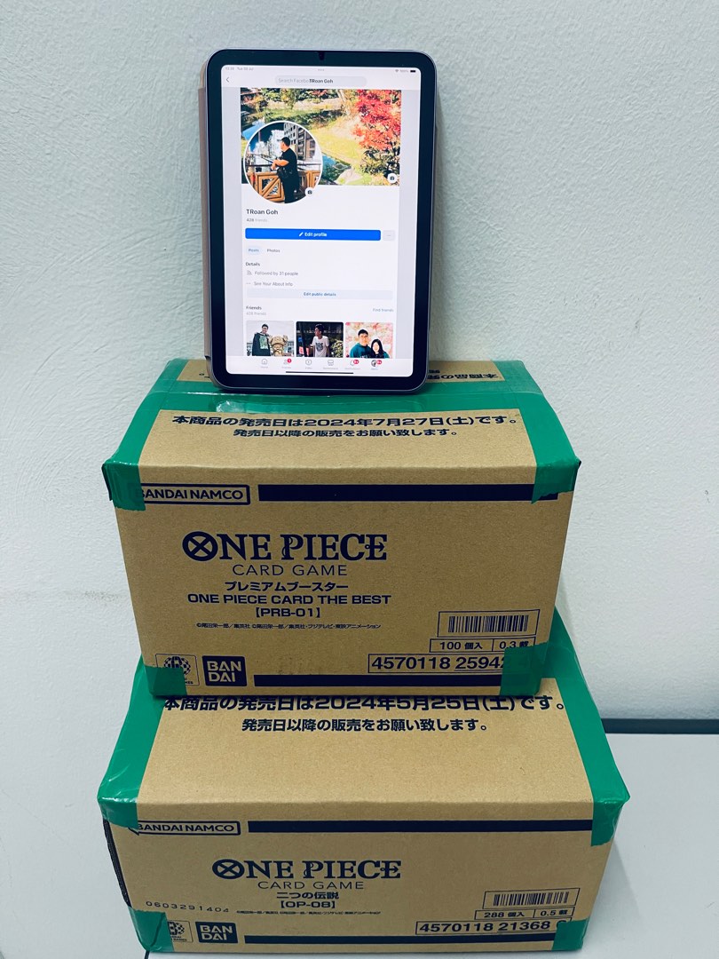 PRB-01 one piece tcg sealed case, Hobbies & Toys, Toys & Games on Carousell