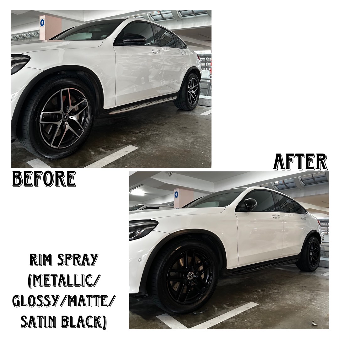 PROMO 🔥RIM SPRAY / DECHROME / CALIPER SPRAY / KURB RASH REPAIR / RIMS ...