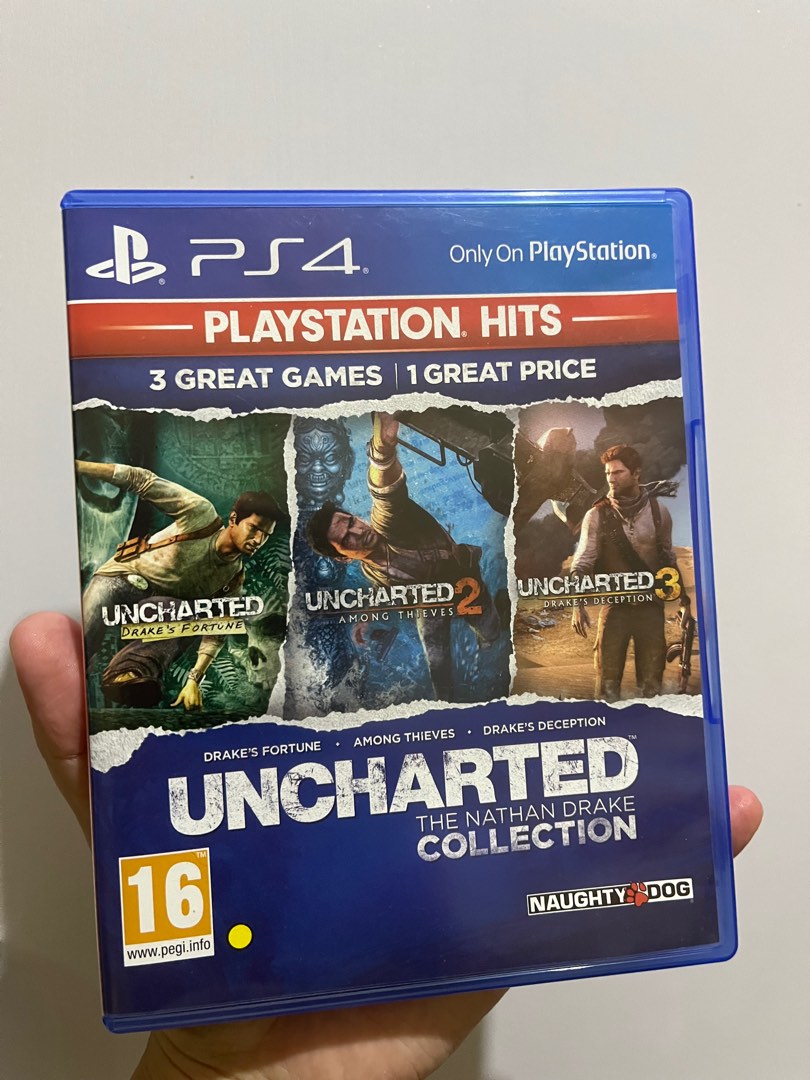 PS4 Uncharted Nathan Drake Collection, Video Gaming, Video Game ...