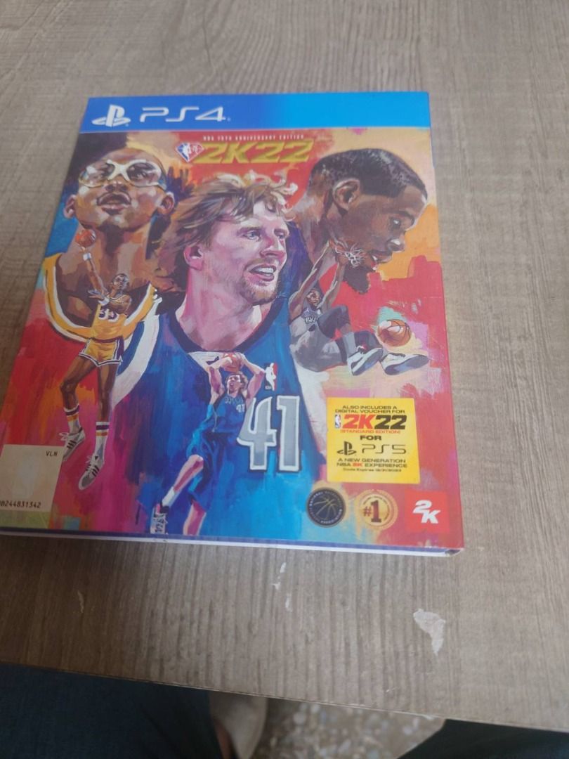 PS4《NBA 2K22》75周年紀念版 傳奇中文版 典藏版, 電玩遊戲相關, 電玩、電腦遊戲軟體, PlayStation在旋轉拍賣