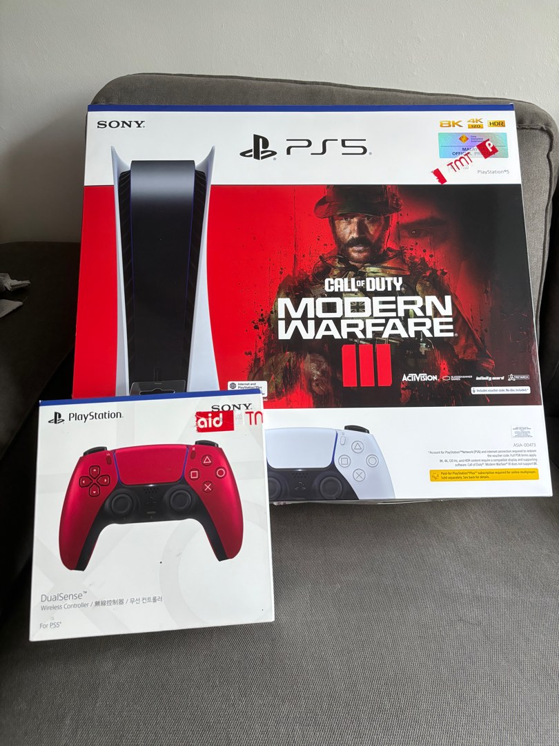 PS 5 call of duty modern warfare bundle 825 + wairless controller dual ...