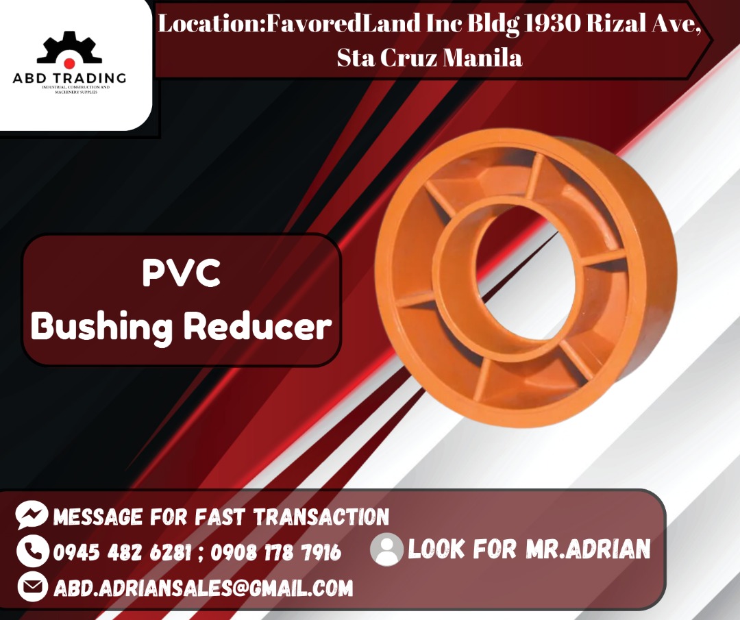 PVC Bushing Reducer, Commercial & Industrial, Construction & Building Materials on Carousell