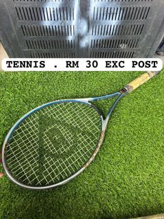 Dunlop Powerplus Graphite Tennis Racket, Sports Equipment, Sports ...