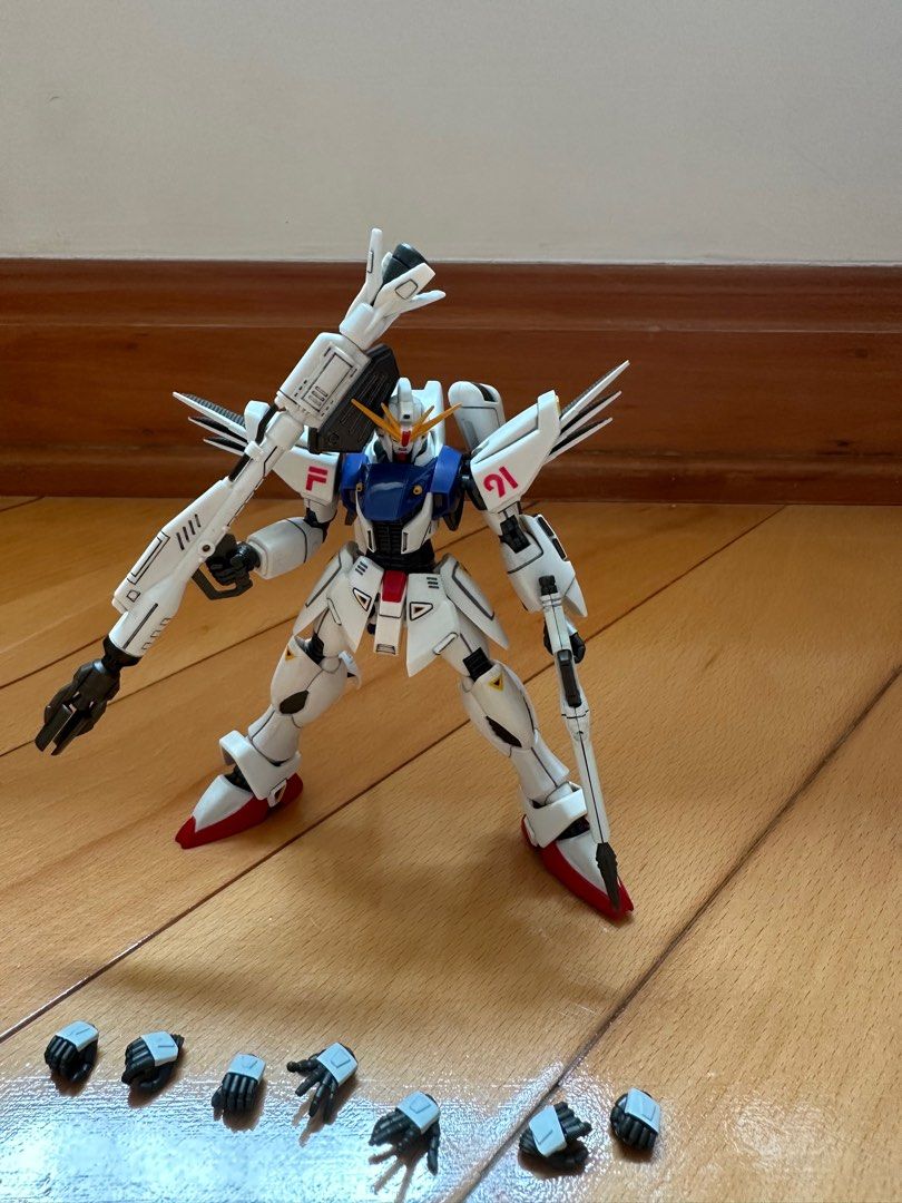 Robot魂 059 高達 F91, 興趣及遊戲, 玩具 & 遊戲類 - Carousell