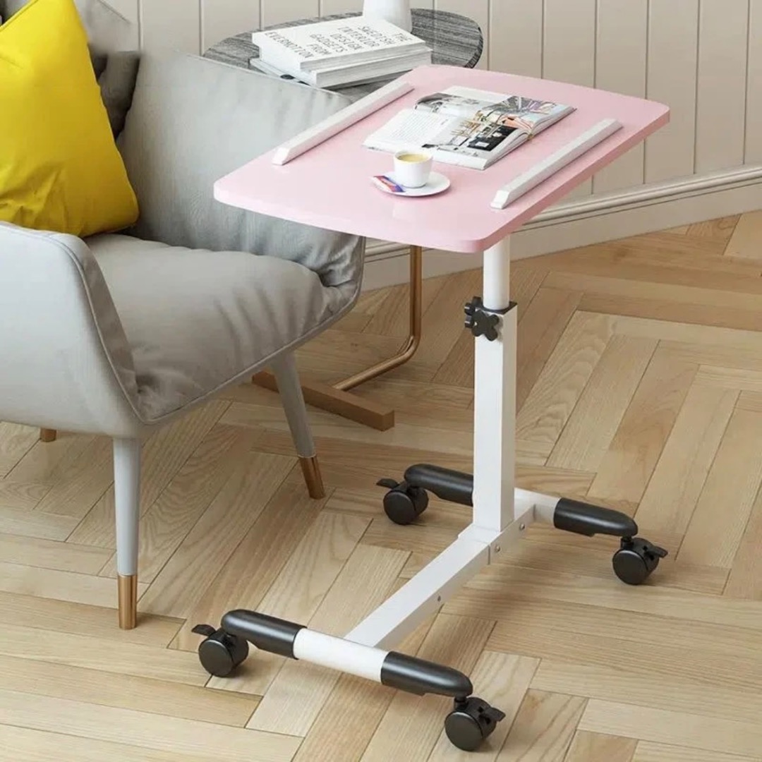 Rotatable Tabletop Bedside Table | 360 Rotating Bedroom Side Table | Height Adjustable Bed Side ...