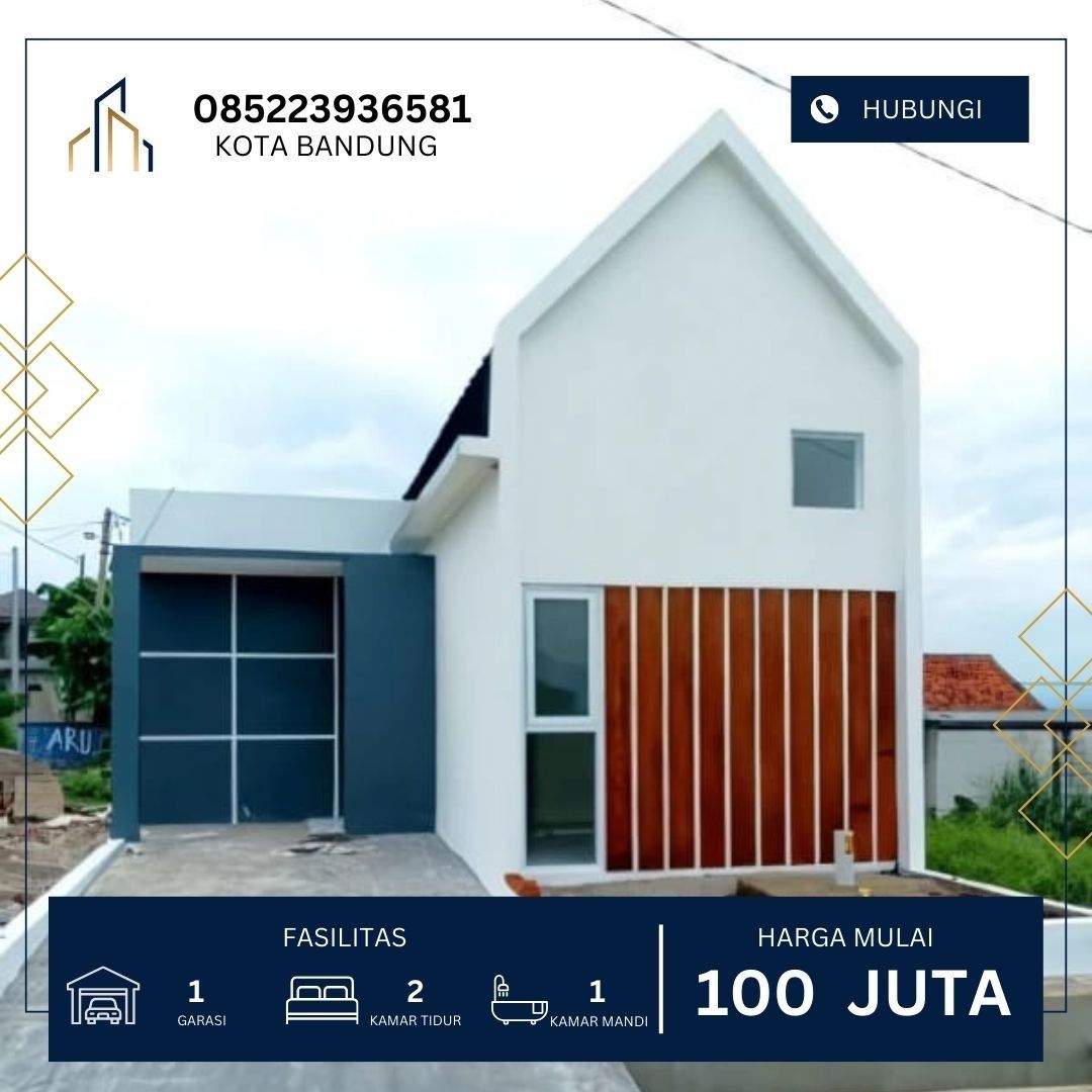 Rumah Minimalis di Karangpawitan Garut Dekat Pasar Tradisional dengan ...