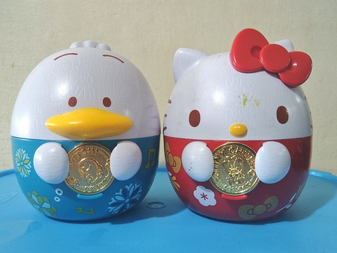 Sanrio Coin Bank Set, Hobbies & Toys, Toys & Games on Carousell
