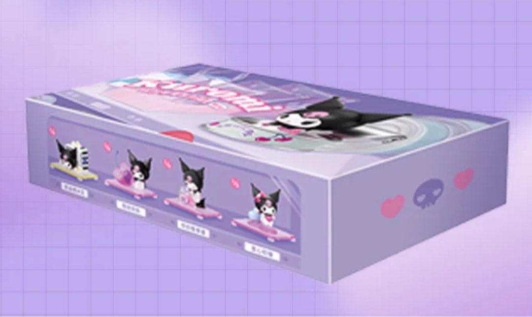 SANRIO KUROMI SNACK SERIES MICRO BOX 休闲零食系列微盒 / FULL SET / SINGLE BLIND ...