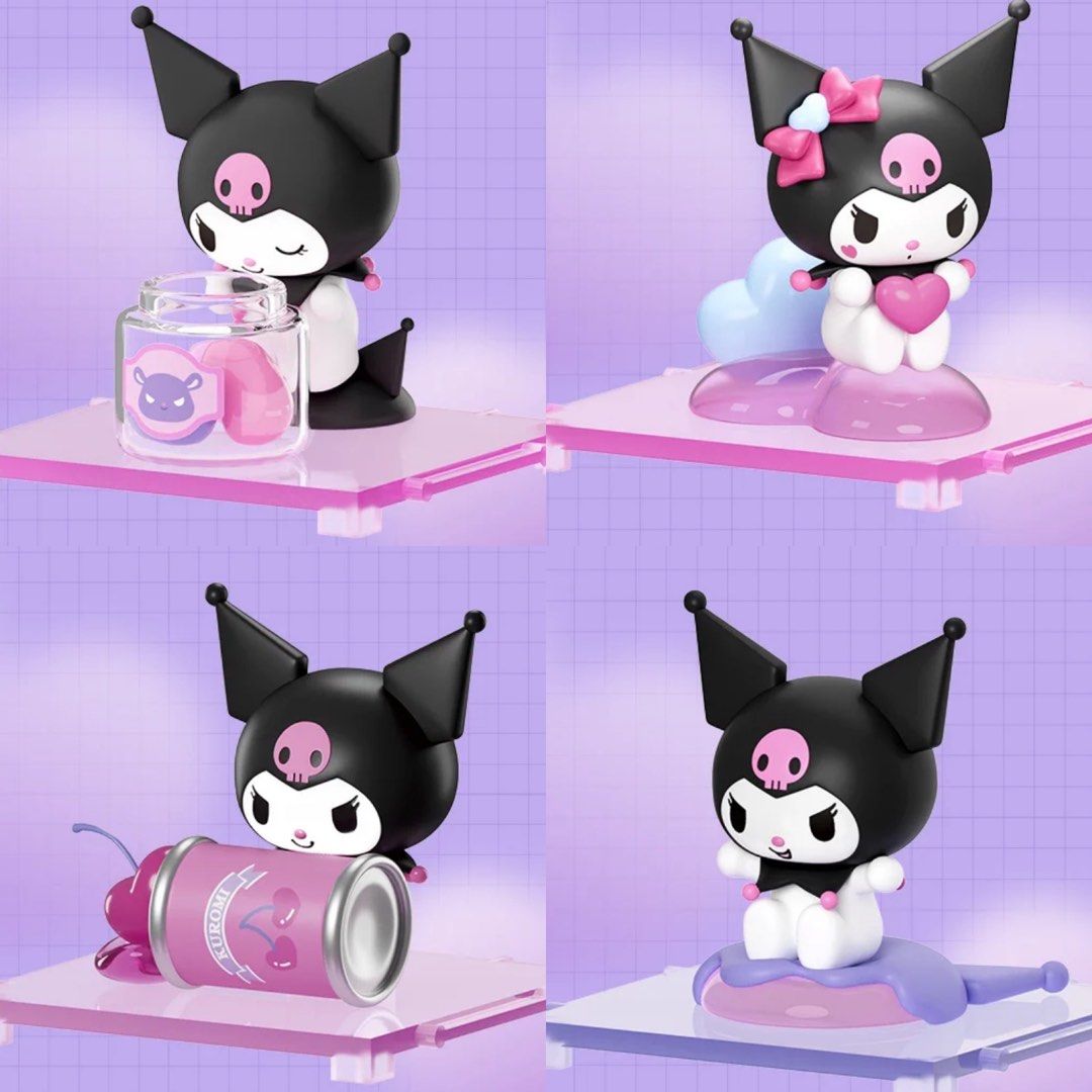 SANRIO KUROMI SNACK SERIES MICRO BOX 休闲零食系列微盒 / FULL SET / SINGLE BLIND ...