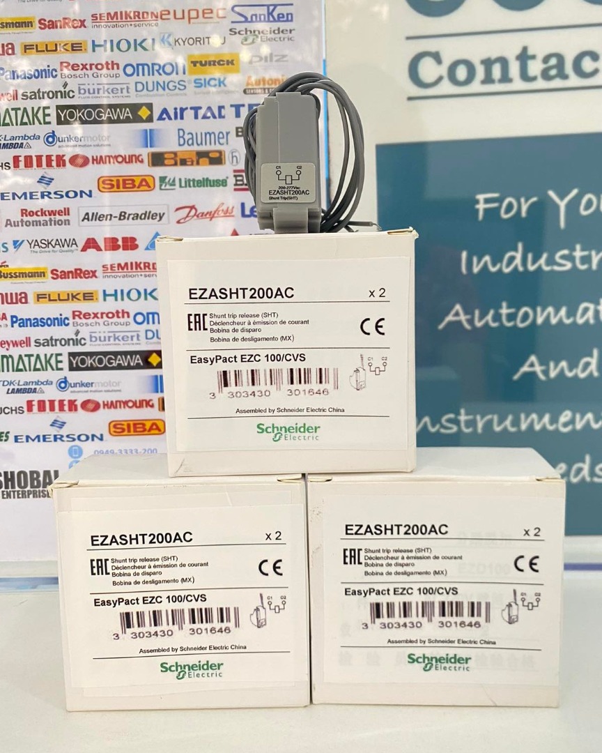 SCHNEIDER SHUNT TRIP | EZASHT200AC, Commercial & Industrial ...