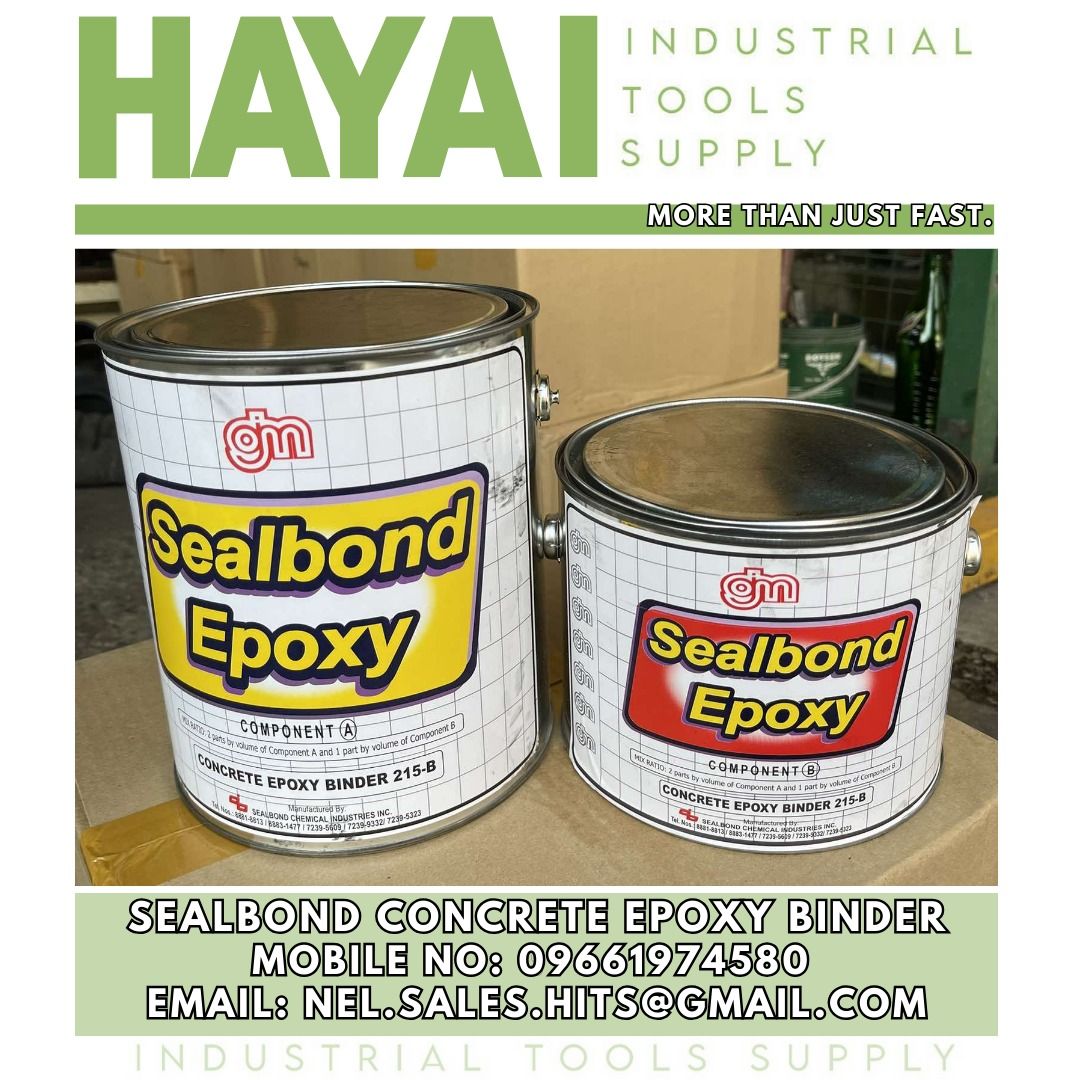 SEALBOND CONCRETE EPOXY BINDER, Commercial & Industrial, Industrial ...