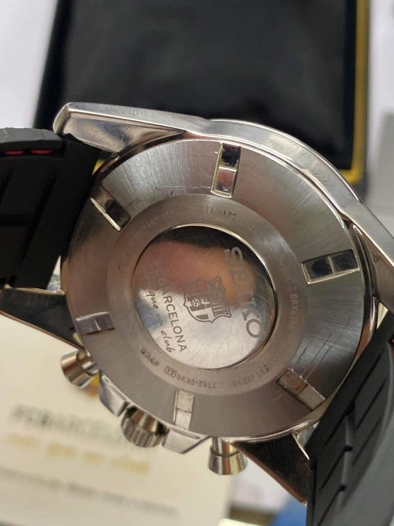 Seiko BARCELONA Sportura Chronograph Alarm QUARTZ, Men's Fashion ...