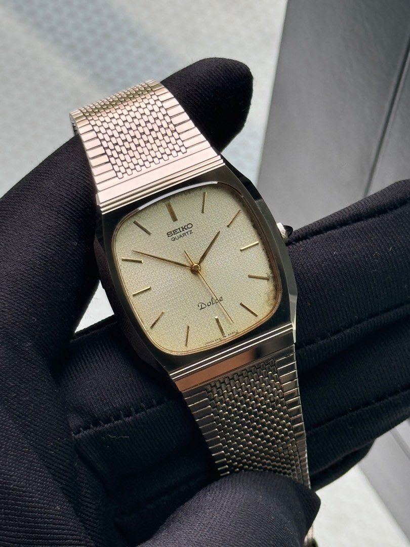 Seiko Dolce Vintage Textured Dial, Men's Fashion, Watches & Accessories ...