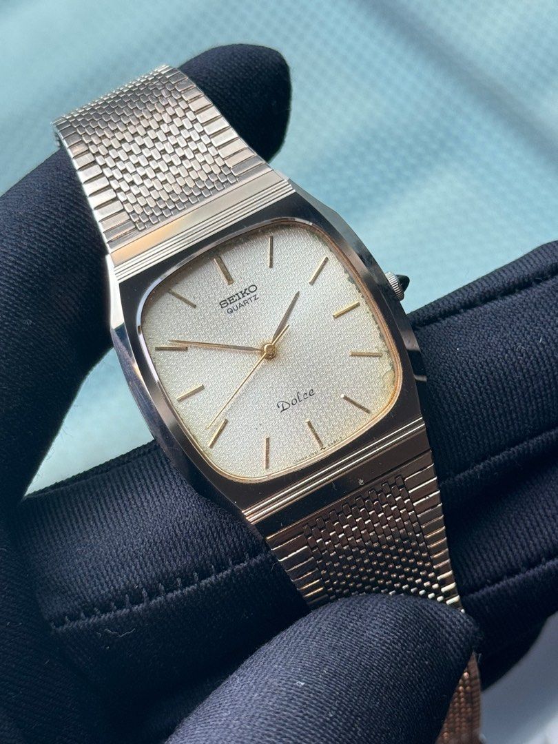 Seiko Dolce Vintage Textured Dial, Men's Fashion, Watches & Accessories ...