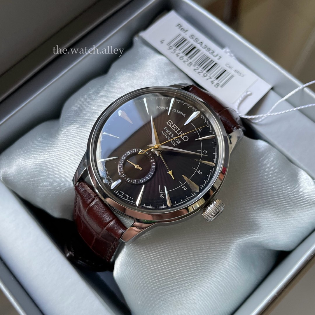 Seiko Presage - Cocktail Time - SSA393J1 “Black Cat Martini” - Power ...
