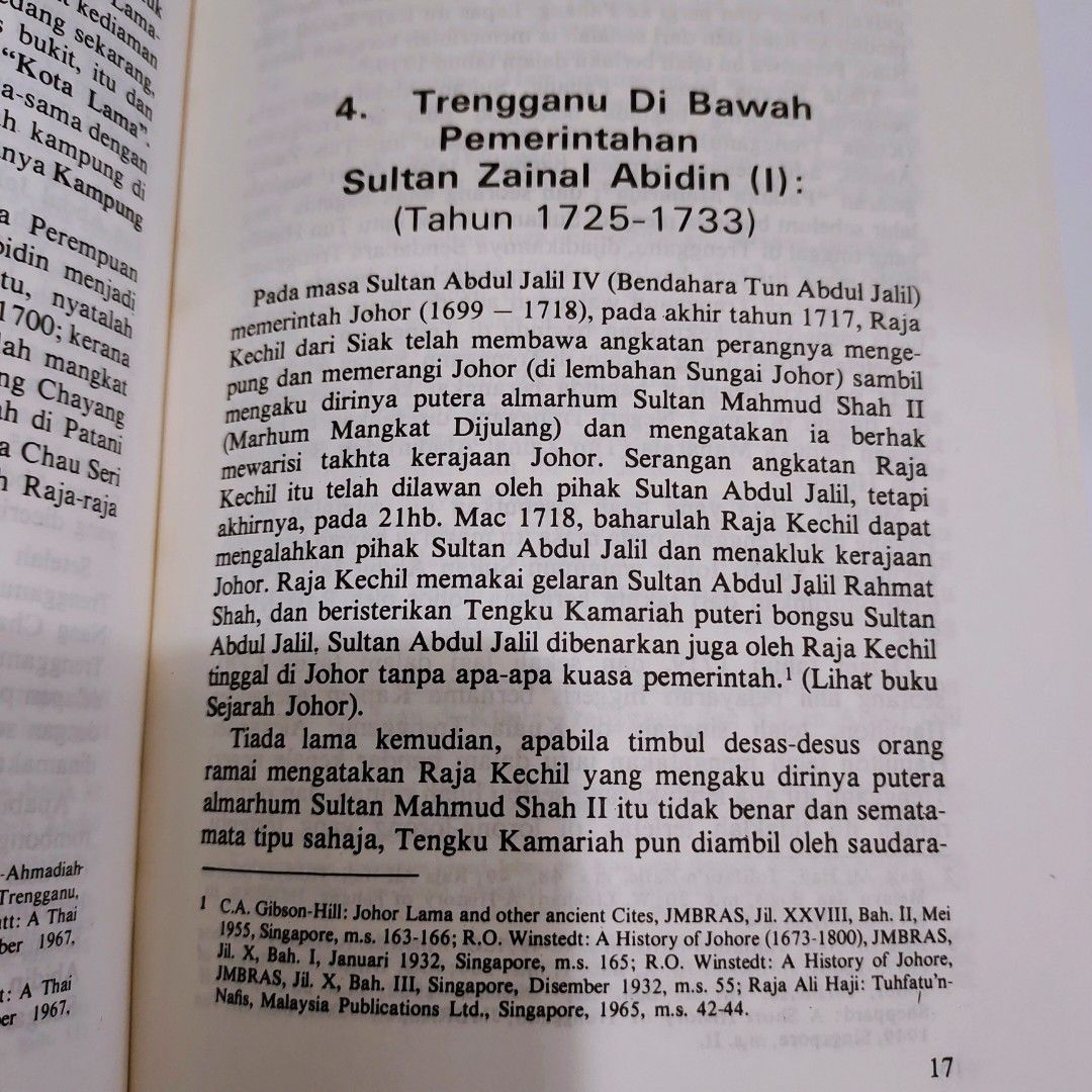 Sejarah Trengganu (Haji Buyong Adil), Hobbies & Toys, Books & Magazines ...