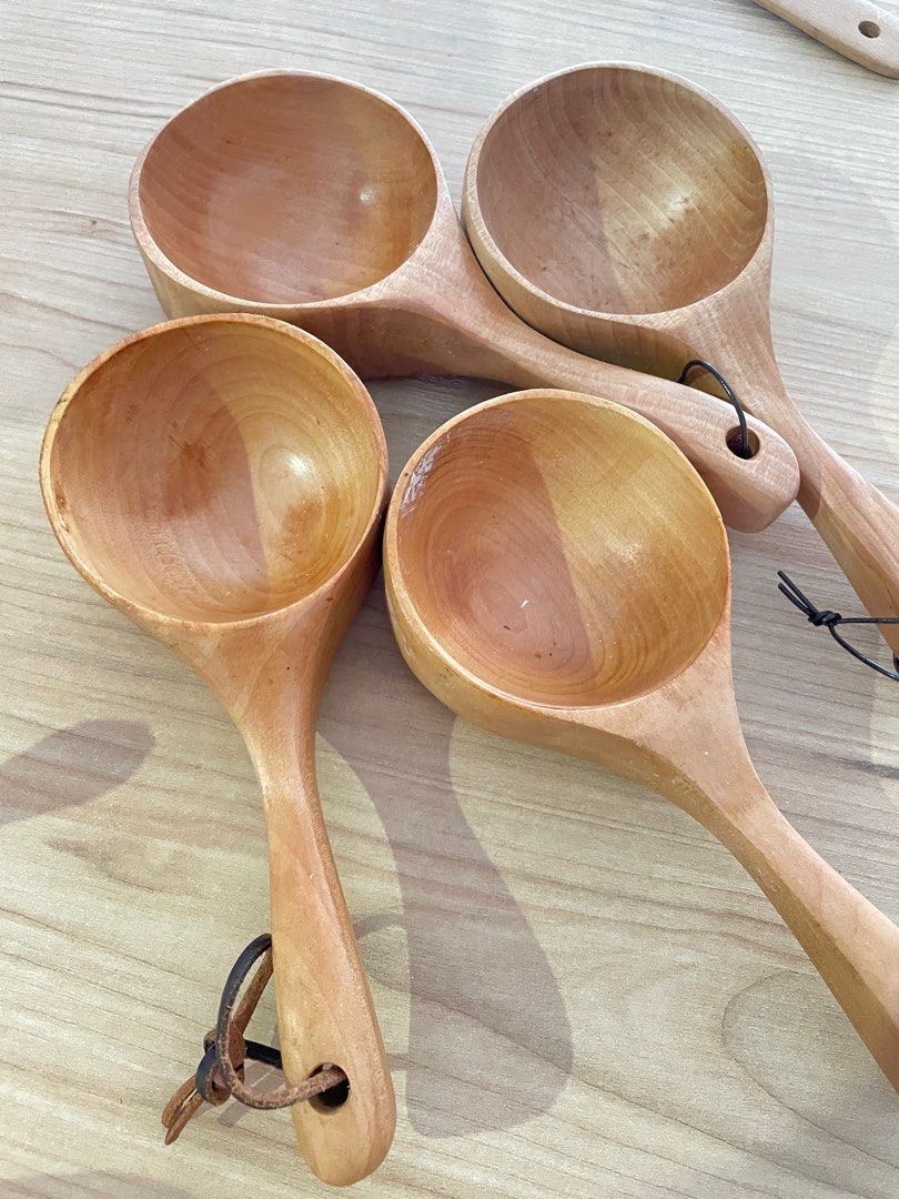 Senduk Kayu Estetik, Furniture & Home Living, Kitchenware & Tableware ...