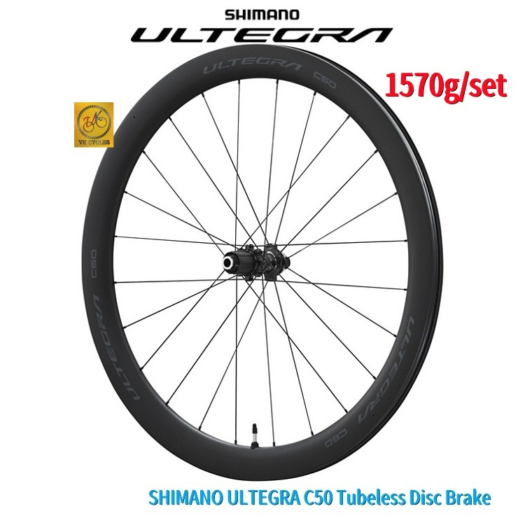 SHIMANO ULTEGRA C50 C60 Disc Brake Carbon Wheel Rear & Front R8170 WH ...