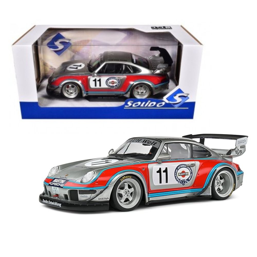 Solido 1/18 Scale Porsche 911 (993) RWB Rauh-Welt Body-Kit Kamiwaza ...