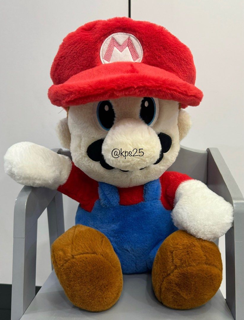 Super Mario Plushie (App. 40cm), Hobbies & Toys, Toys & Games on Carousell