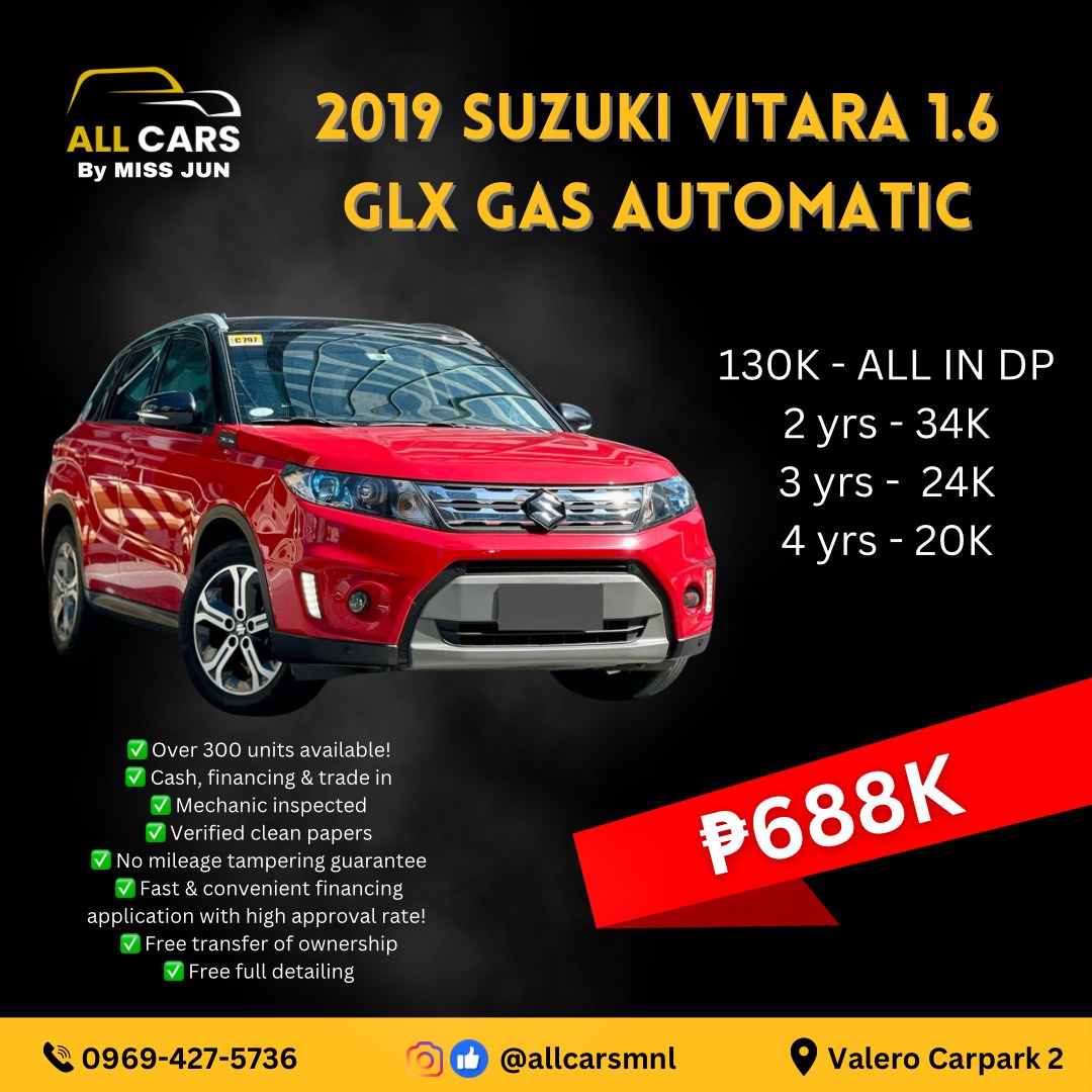 Suzuki Vitara GLX 1.6, Cars for Sale, Used Cars on Carousell