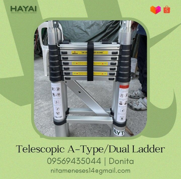 Telescopic A-Type/ Dual Ladder, Commercial & Industrial, Construction ...