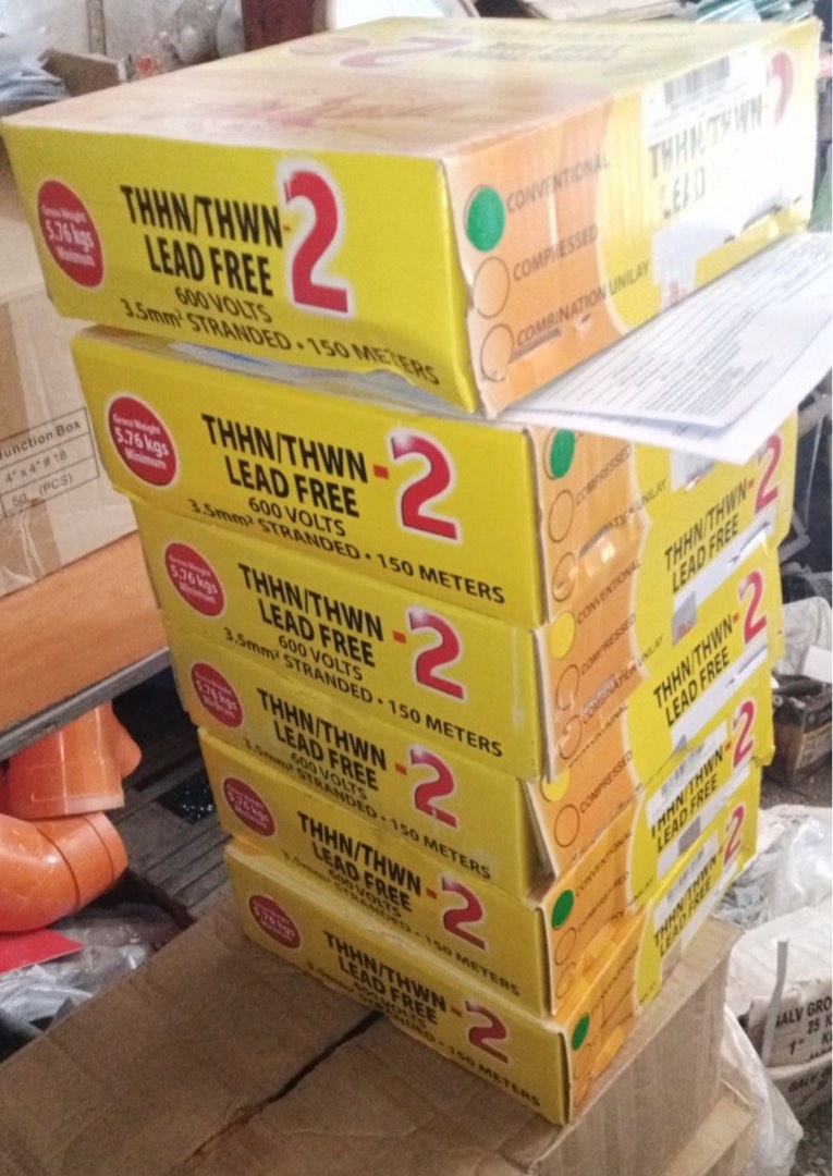 THHN Wires any sizes (Philflex), Commercial & Industrial, Construction ...