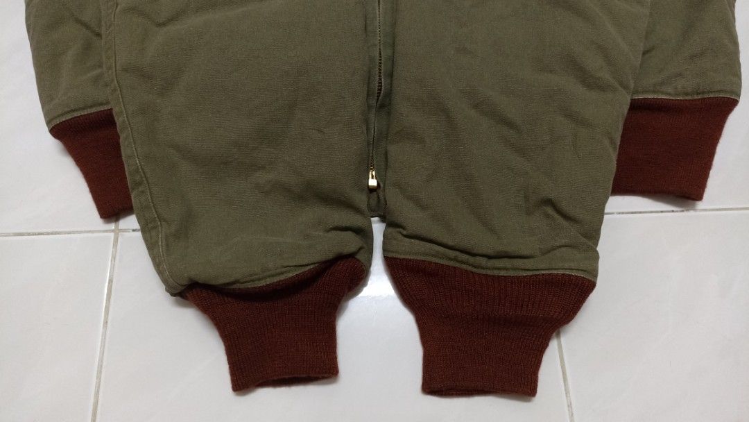 Vintage Toyo Buzz Rickson Tanker Jacket Size L/XL Military Green as ...