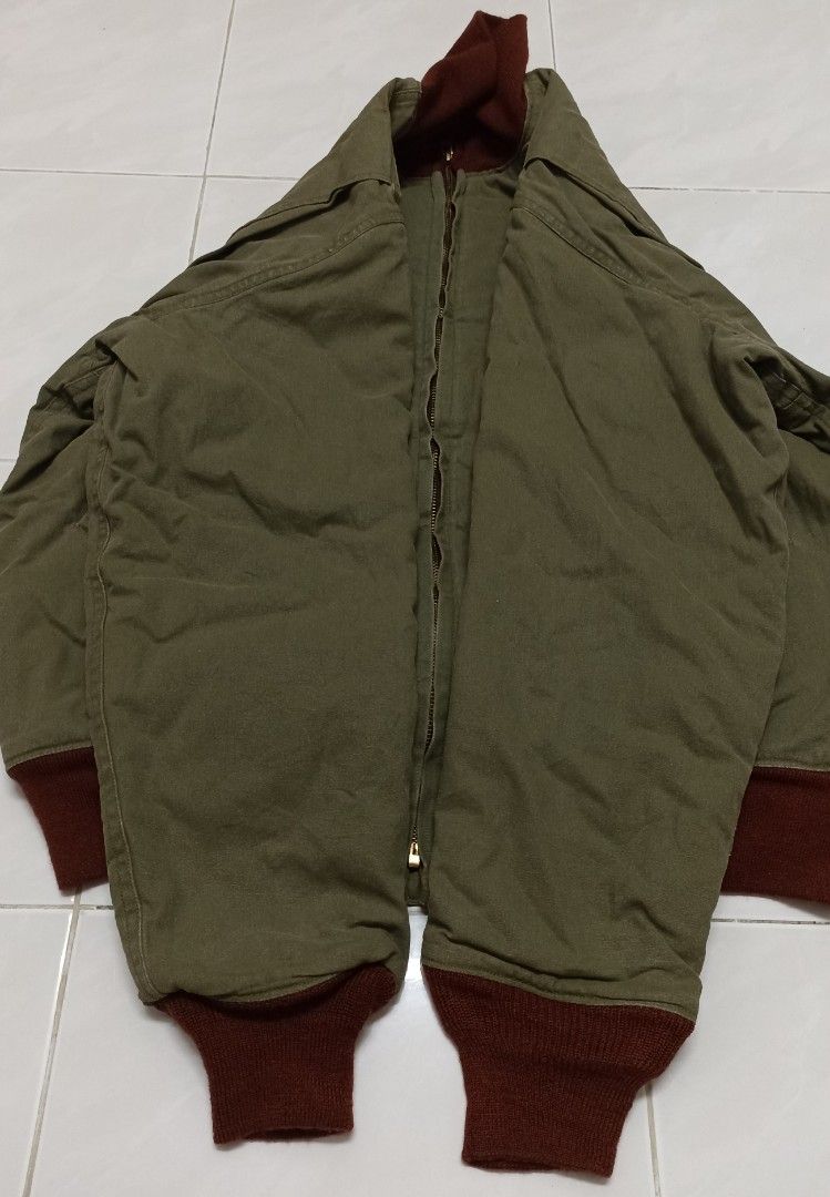 Vintage Toyo Buzz Rickson Tanker Jacket Size L/XL Military Green as ...