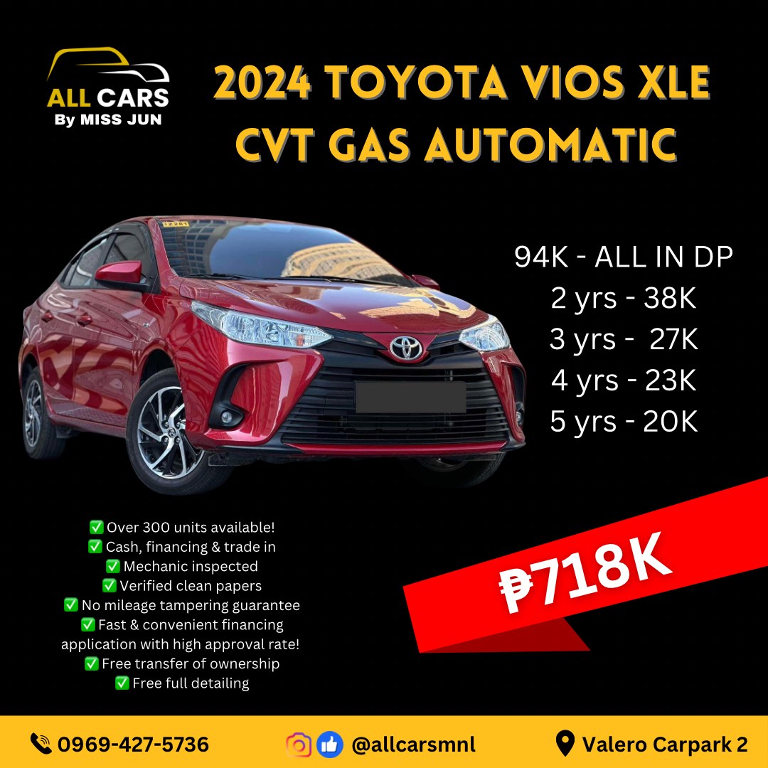 Toyota Vios XLE CVT Auto, Cars for Sale, Used Cars on Carousell