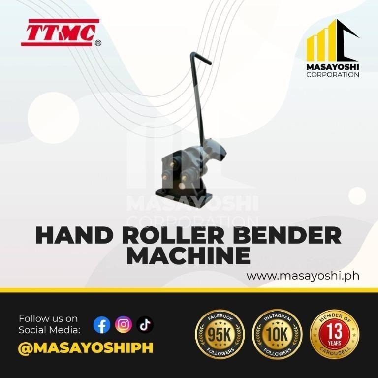 TTMC Hand Roll Bender Machine| | Roller Machine | Bender Machine ...