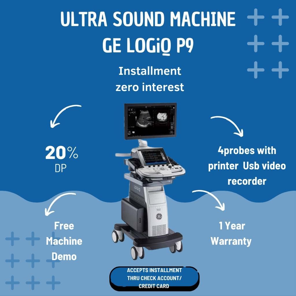 Ultrasound Machine Ge Logiq P9, Computers & Tech, Office & Business ...