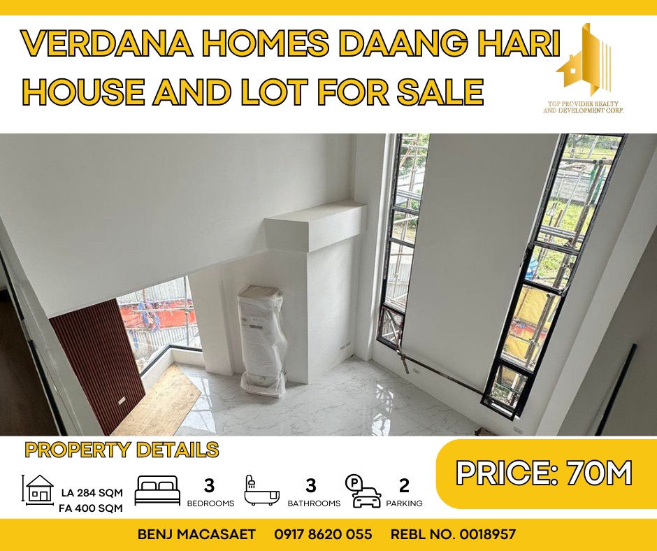 Verdana Homes Daang Hari House for sale near Ayala Alabang, Property ...