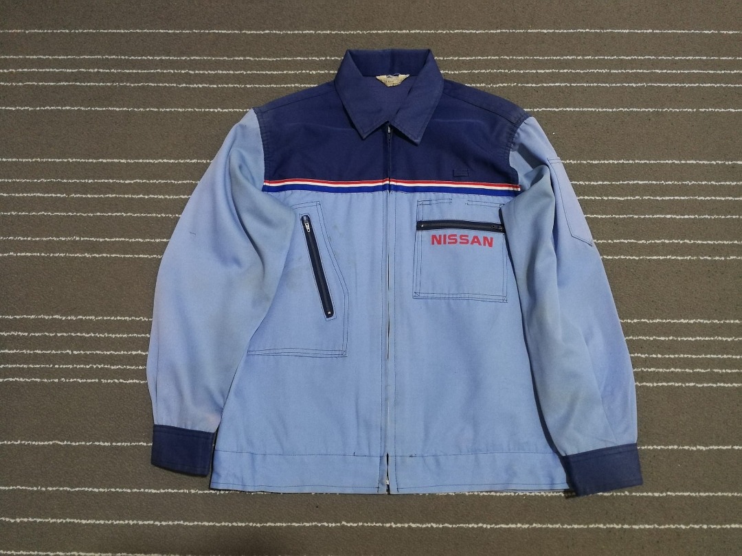 Vintage Nissan X JDM working jacket L, Men's Fashion, Coats, Jackets ...