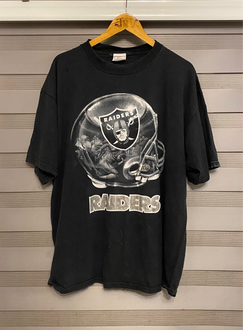 Vintage raider shirt, Men's Fashion, Tops & Sets, Tshirts & Polo Shirts ...