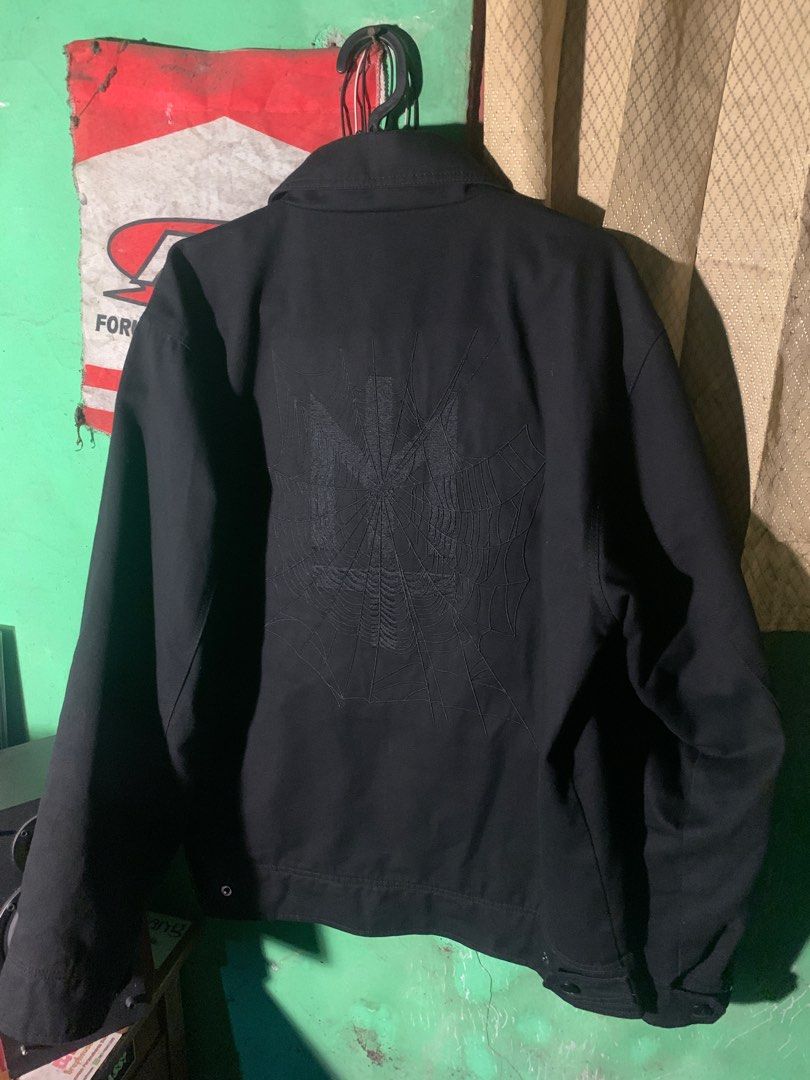 Work jacket maternal disaster climb black, Fesyen Pria, Pakaian , Baju ...
