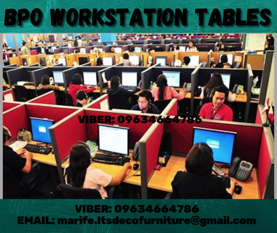 Workstation cubicle bpo system office partition furniture supply ...