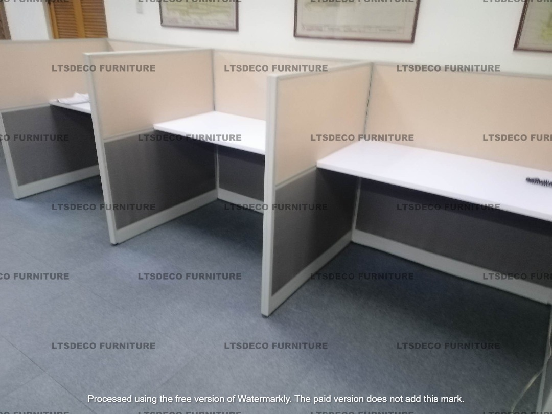 Workstation cubicle bpo system office partition furniture supply ...