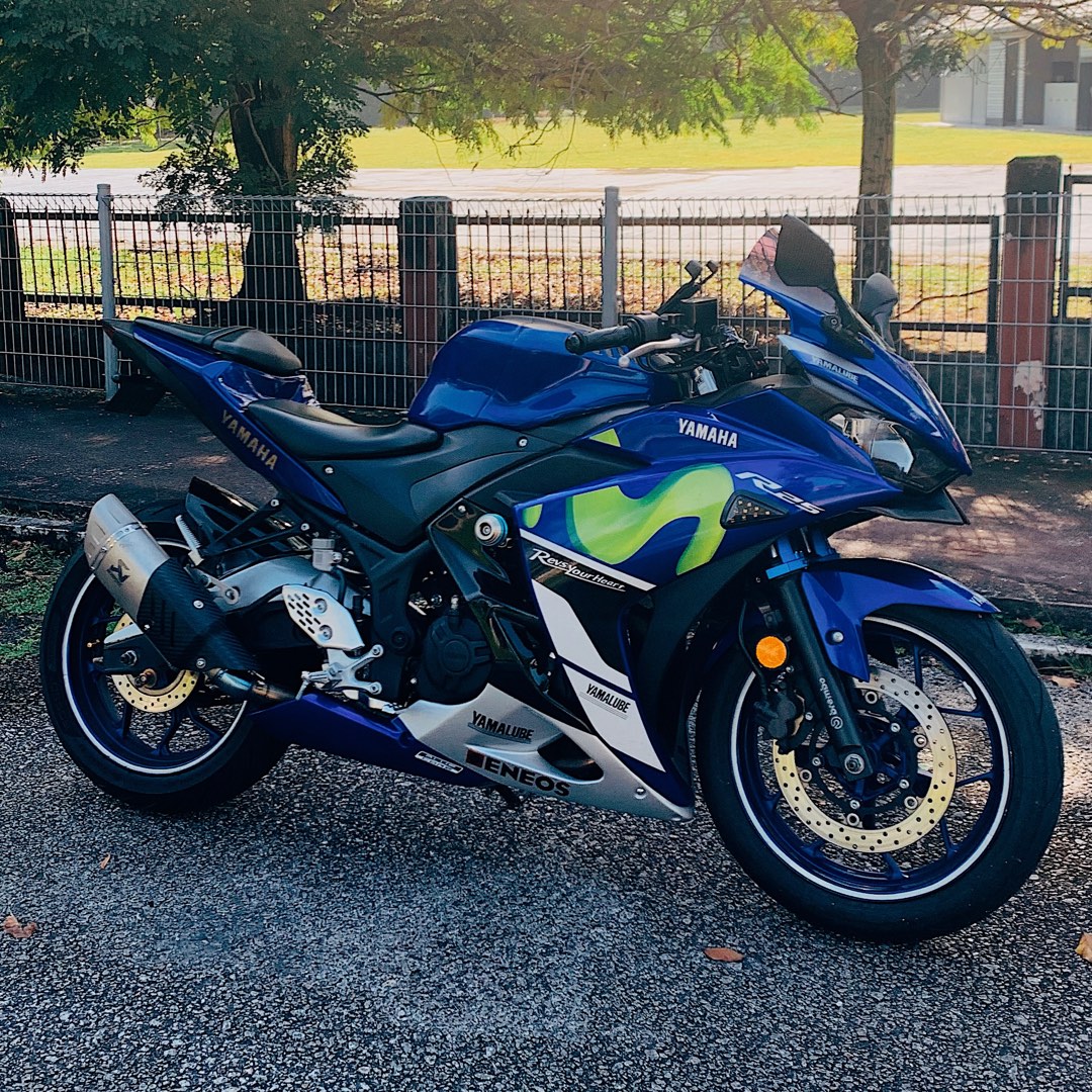 Yamaha R25 V1 2015/16 - Low Mileage, Motorbikes on Carousell
