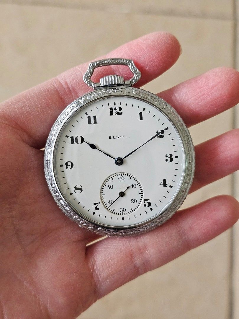 1920s Elgin National Watch Co 18s pocket watch ultra rare!!, Men's Fashion, Watches ...