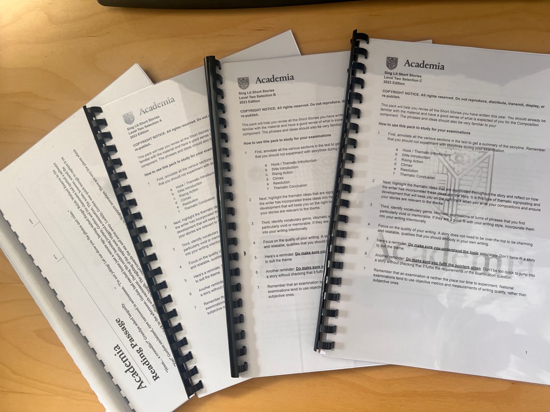 2023 PSLE English model composition oral booklets Rare Psle p6 English ...