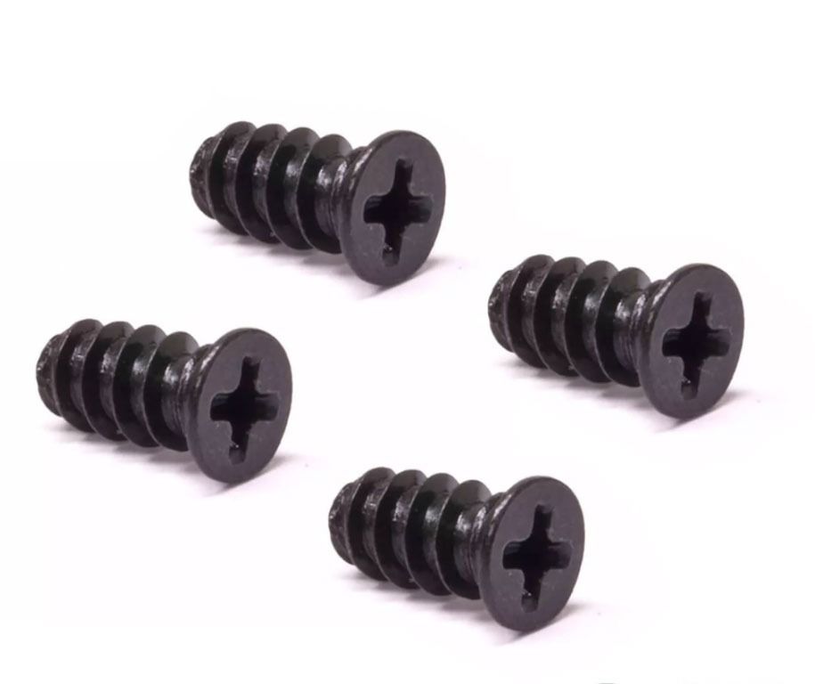 4pcs Black Computer PC Case Cooling Fan Durable Screw For Chassis Fans ...